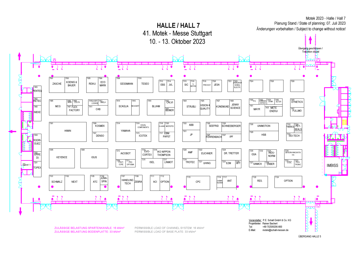 Hallenpläne, Anreise & Parken | Bondexpo Internationale Fachmesse für ...